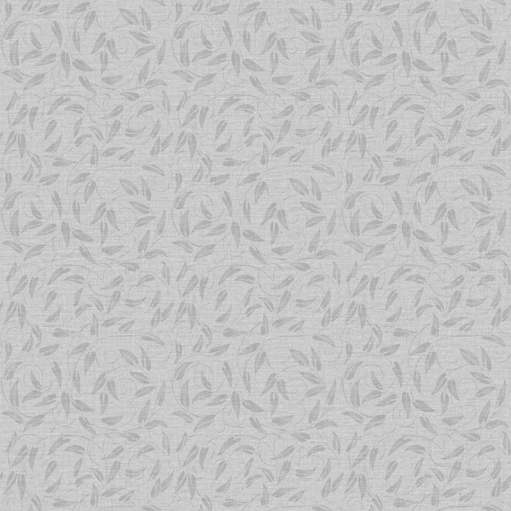 Llewelyn-Bowen Off The Wall Silver Floral Tit Willow Matte Finish Non ...