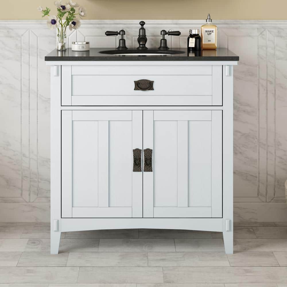 Reviews for Home Decorators Collection Artisan 33 in. Single Sink Bath ...