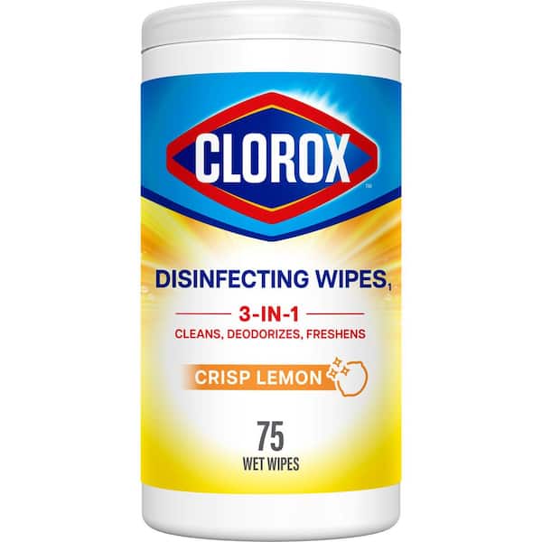 Clorox 75-Count Crisp Lemon Scent Bleach Free Disinfecting Cleaning ...