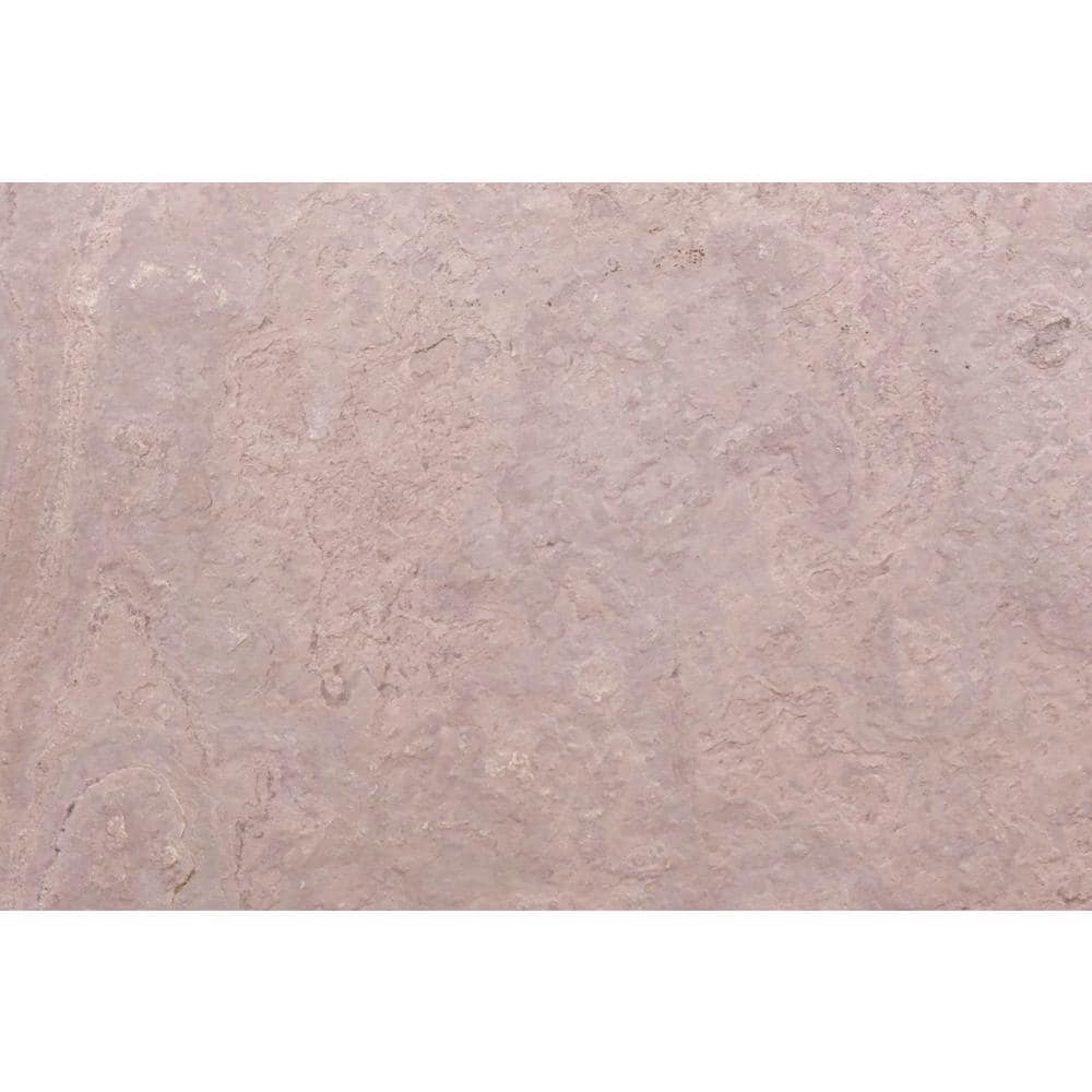 Dundee Deco Falkirk Johnstone 2/25 in. x 3 ft. x 2 ft. Pink Stone ...