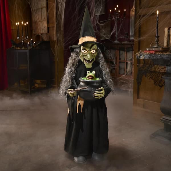 Witch - Halloween Animatronics and Giants - The Home Depot