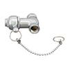 EZ-FLO 1/2 in. chrome FIP x FIP Self Closing Pull Chain Shower Valve ...