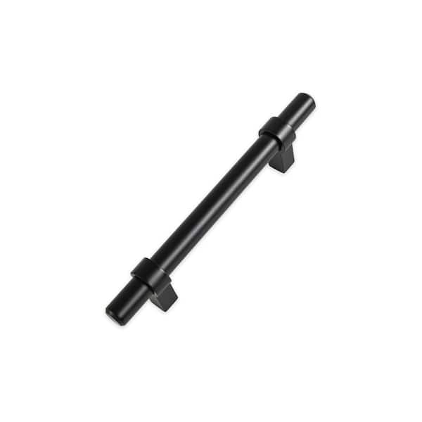 StyleWell Wescott 5-1/16 in. (128mm) Matte Black Cabinet Bar Pull ...