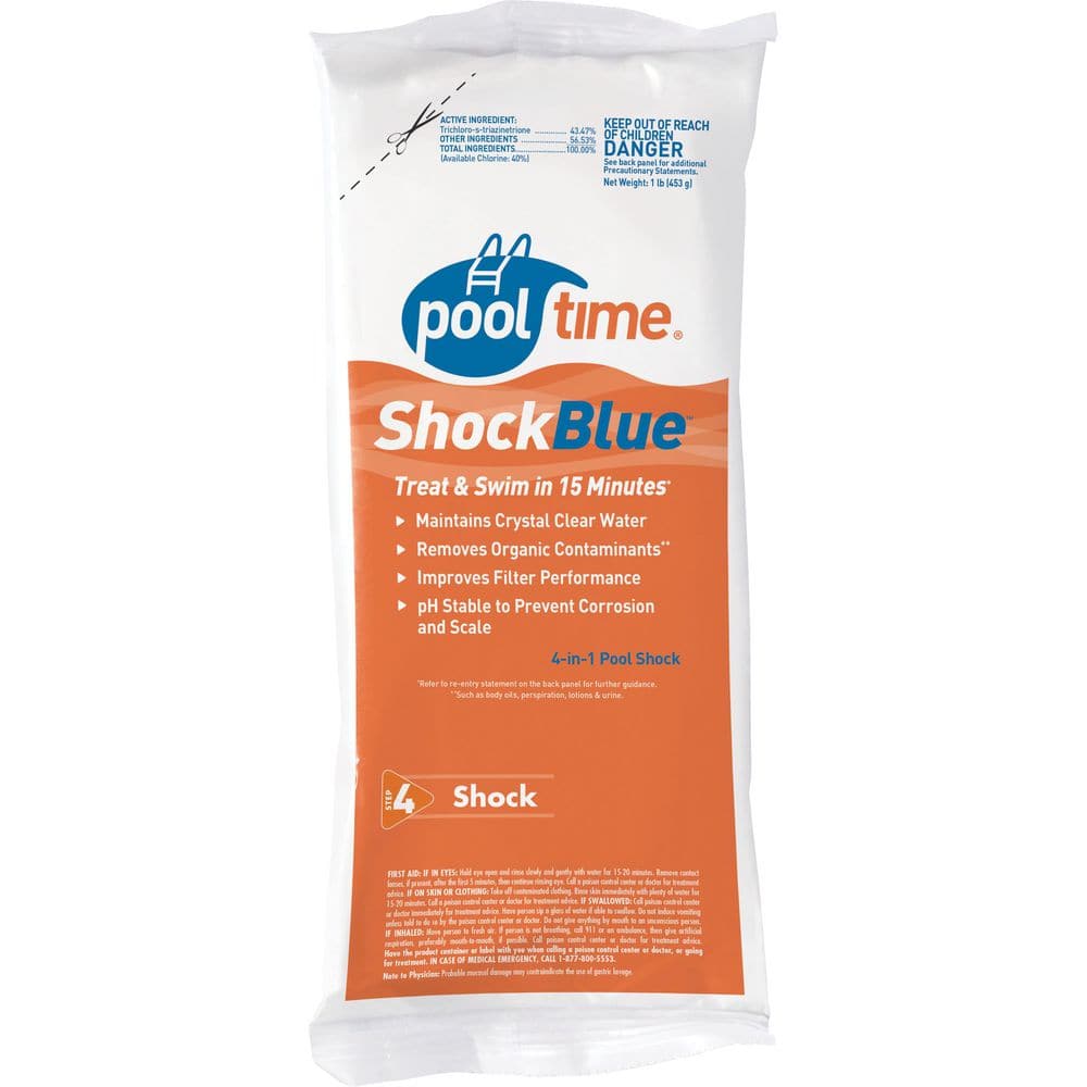 Reviews for Pool Time Shockblue 1 lb. Pool Shock | Pg 3 - The Home Depot