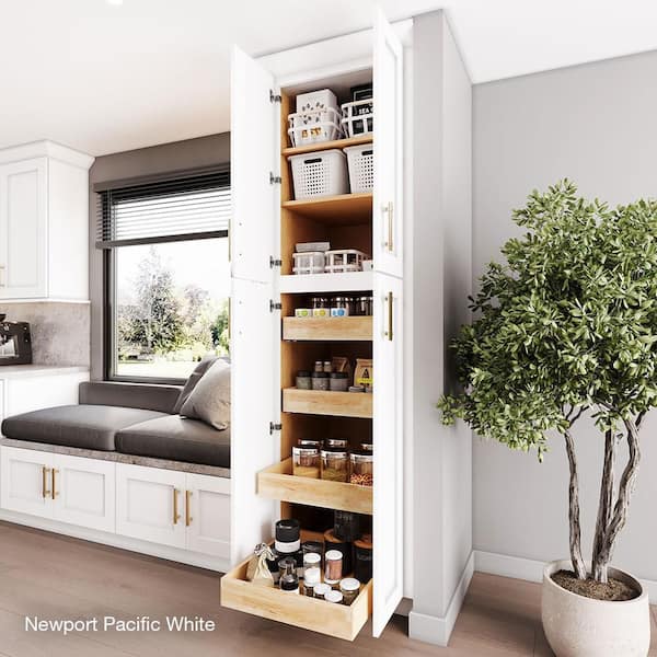 24 Inch Pantry Cabinet Genevieve Kitchen Storage Pantry | Crosley
