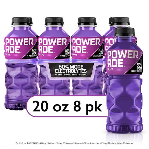 Reviews for Powerade POWERADE Grape Bottles, 20 fl. oz., 8 Pack | Pg 1 ...