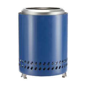 Sunnydaze 8 in. H x 5.5 in. Dia Stainless Steel Tabletop Smokeless Fire ...