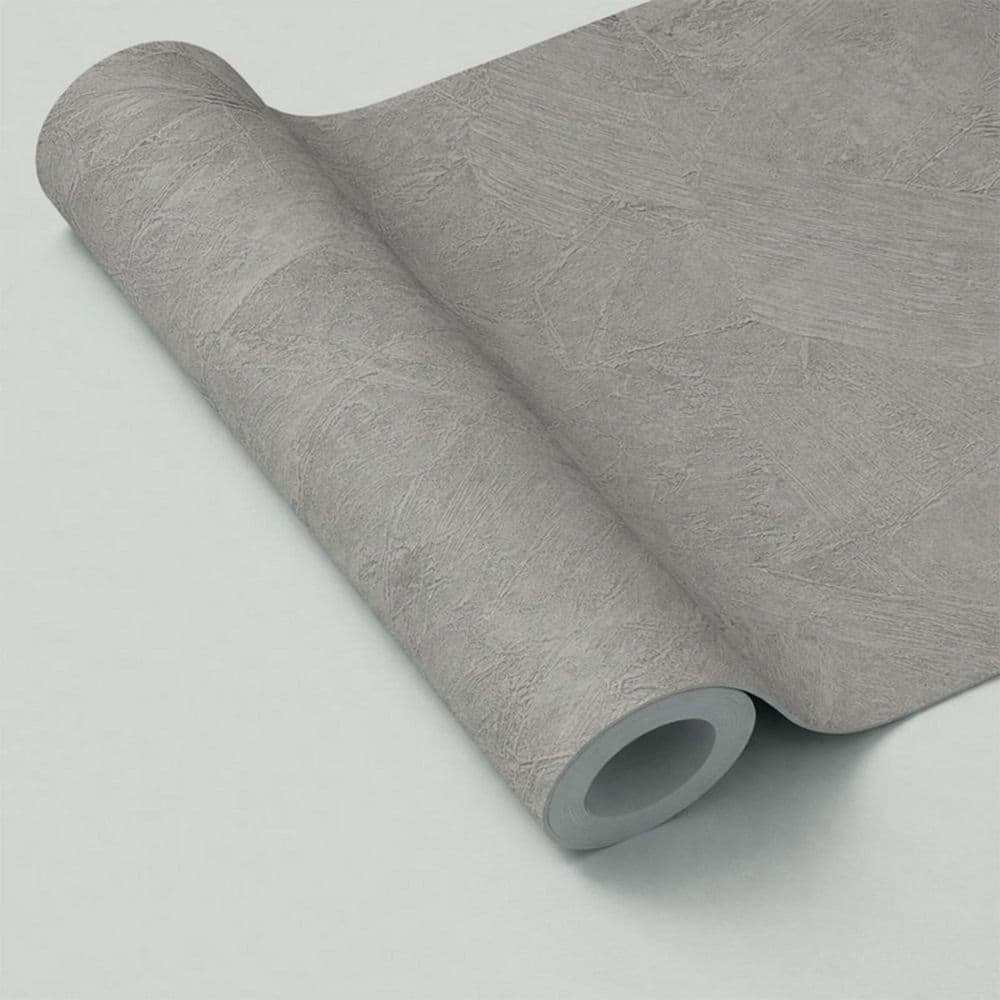 Dundee Deco Charcoal Grey Stone-Look Foam Peel-And-Stick Water ...