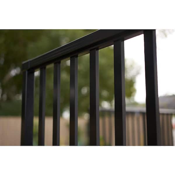Home Depot Aluminum Deck Railing SKYSHALO Aluminum Alloy Deck Railing