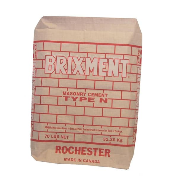 Brixment 70 lb. Type N Masonry Cement 65150084 - The Home Depot