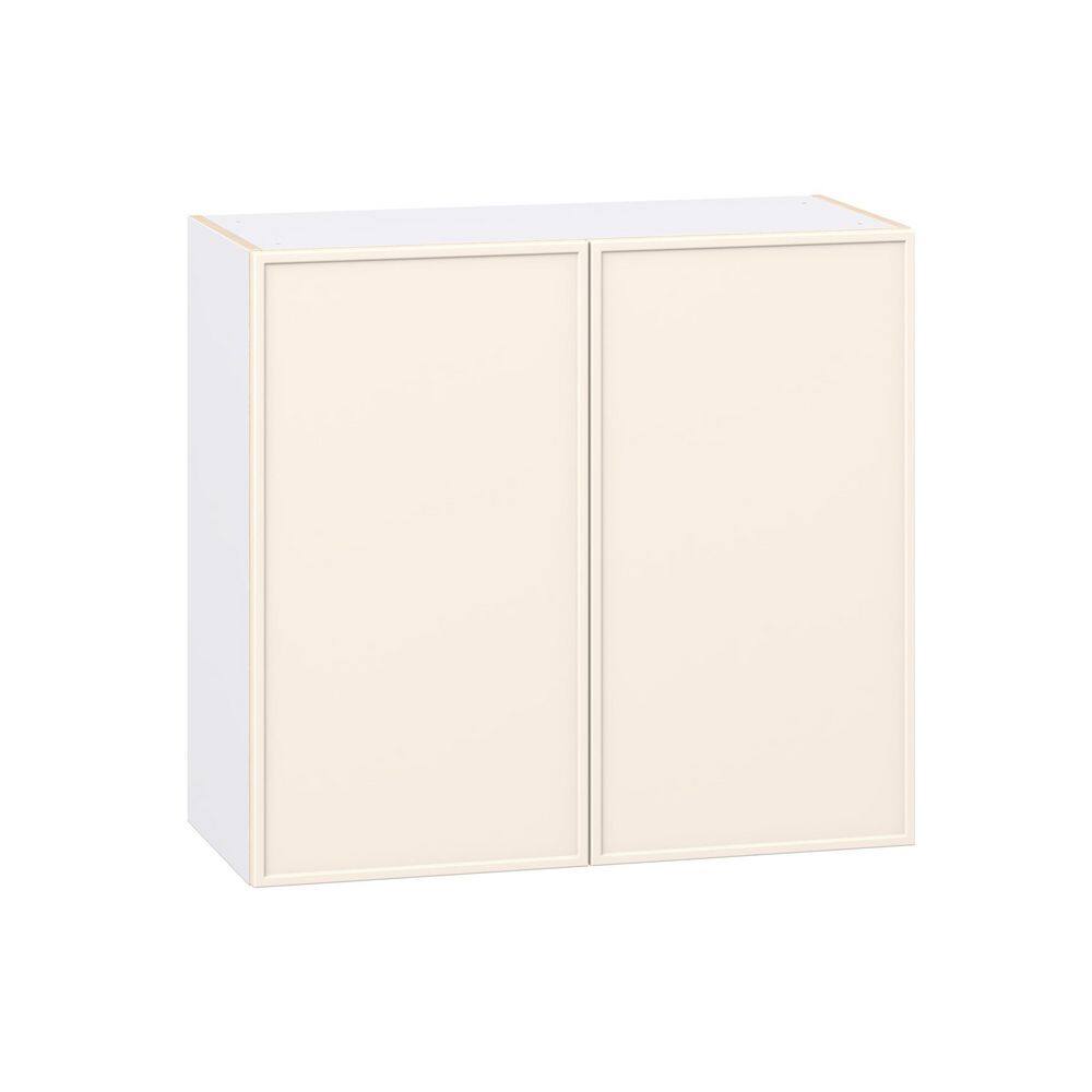 J COLLECTION Fairview Washed Linen Slim Shaker Assembled Wall Kitchen ...