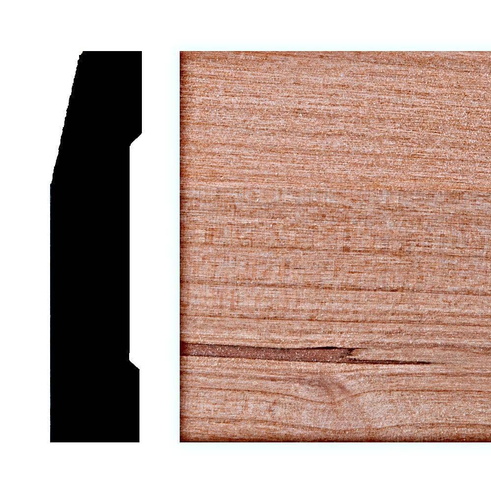 Builder's Choice Entrada SLC 345 11/16 in. x 3 in. Knotty Alder Casing ...