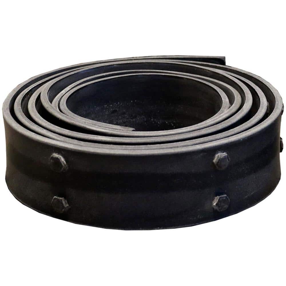 Ekena Millwork 1/4 in. x 3 in. x 10 ft. Flexible Black Beam Strap with ...