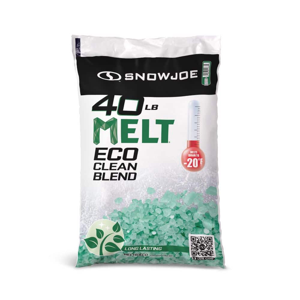Snow Joe 40 lb. Eco Clean Ice Melt Blend MELT40ECO - The Home Depot