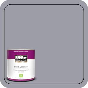 BEHR ULTRA 1 gal. #BNC-09 Heather Gray Extra Durable Satin Enamel ...