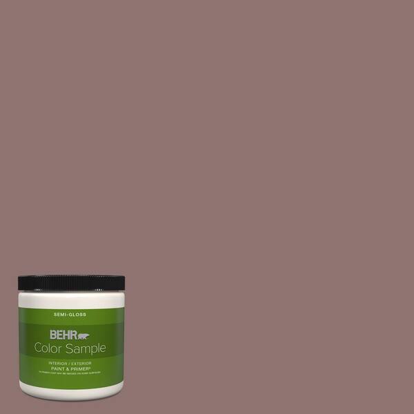 BEHR PREMIUM PLUS 8 oz. #720B-5 Bitter Briar Semi-Gloss Interior ...