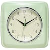 Infinity Instruments Square Retro Meadow Mist Wall Clock 13228MM-4103 ...
