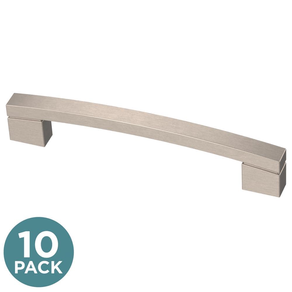 Liberty (10-Pack) Bold Arch 5-1/16 in. (128 mm) Modern Satin Nickel ...