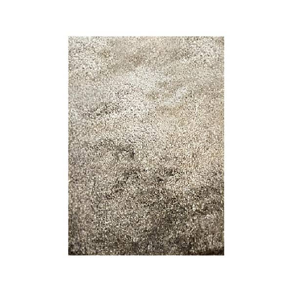 HomeRoots 2 ft. x 3 ft. Brown Solid Color Area Rug 2000553557 - The ...