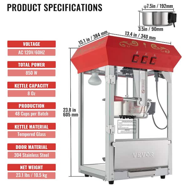 Popcorn Machines - The Home Depot