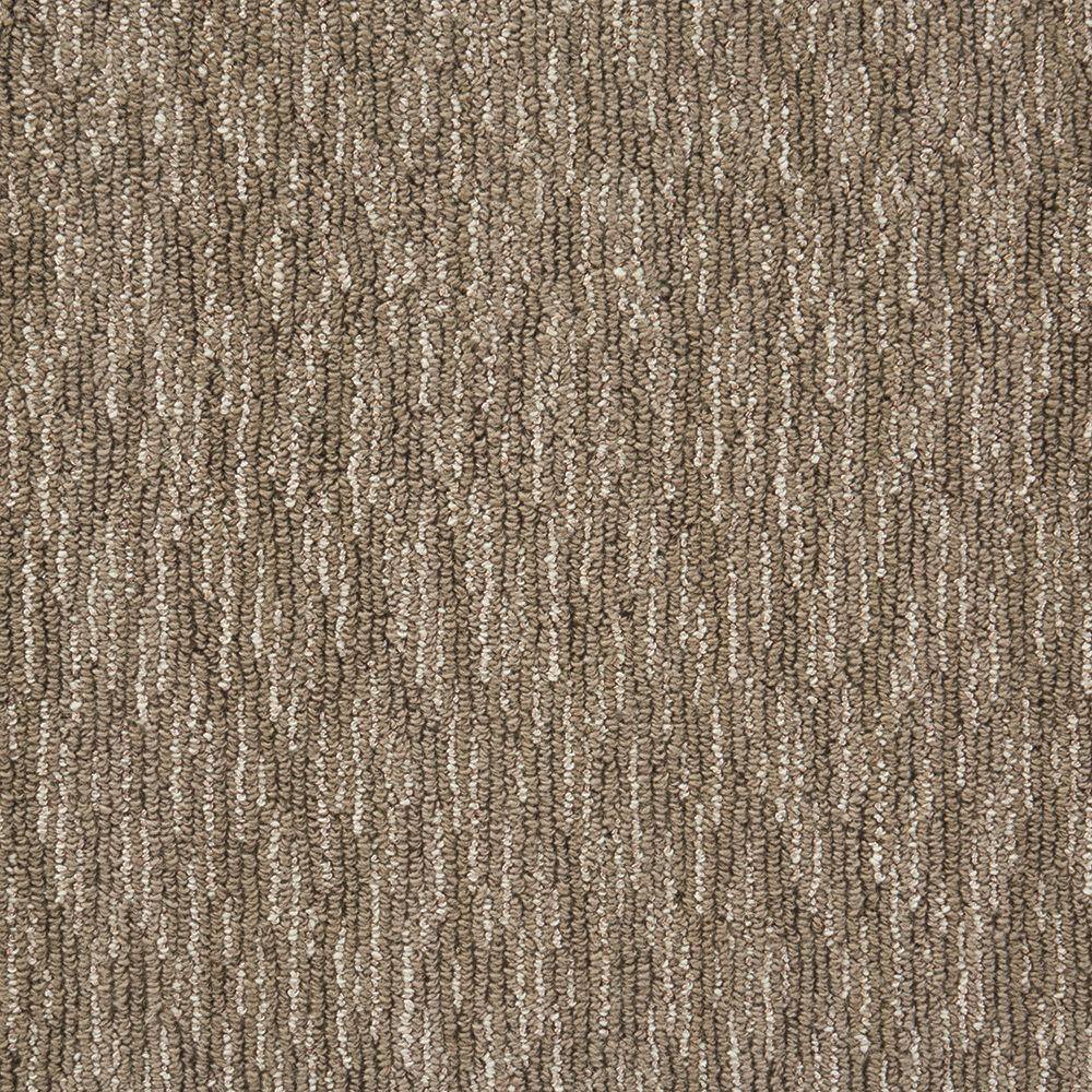 Natural Harmony 6 in. x 6 in. Pattern Carpet Sample - Oceanic Tweed ...