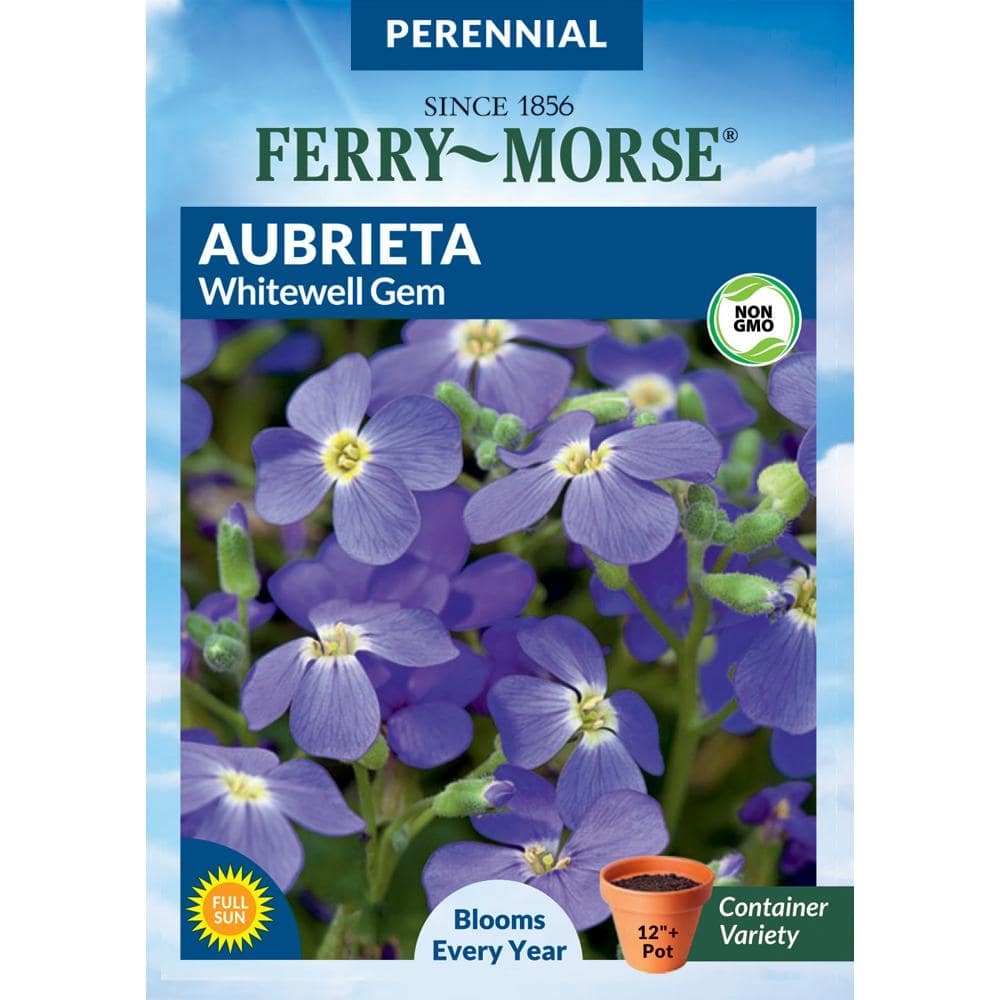 Ferry-Morse Aubrieta Whitewell Gem Flower Seeds 9541 - The Home Depot
