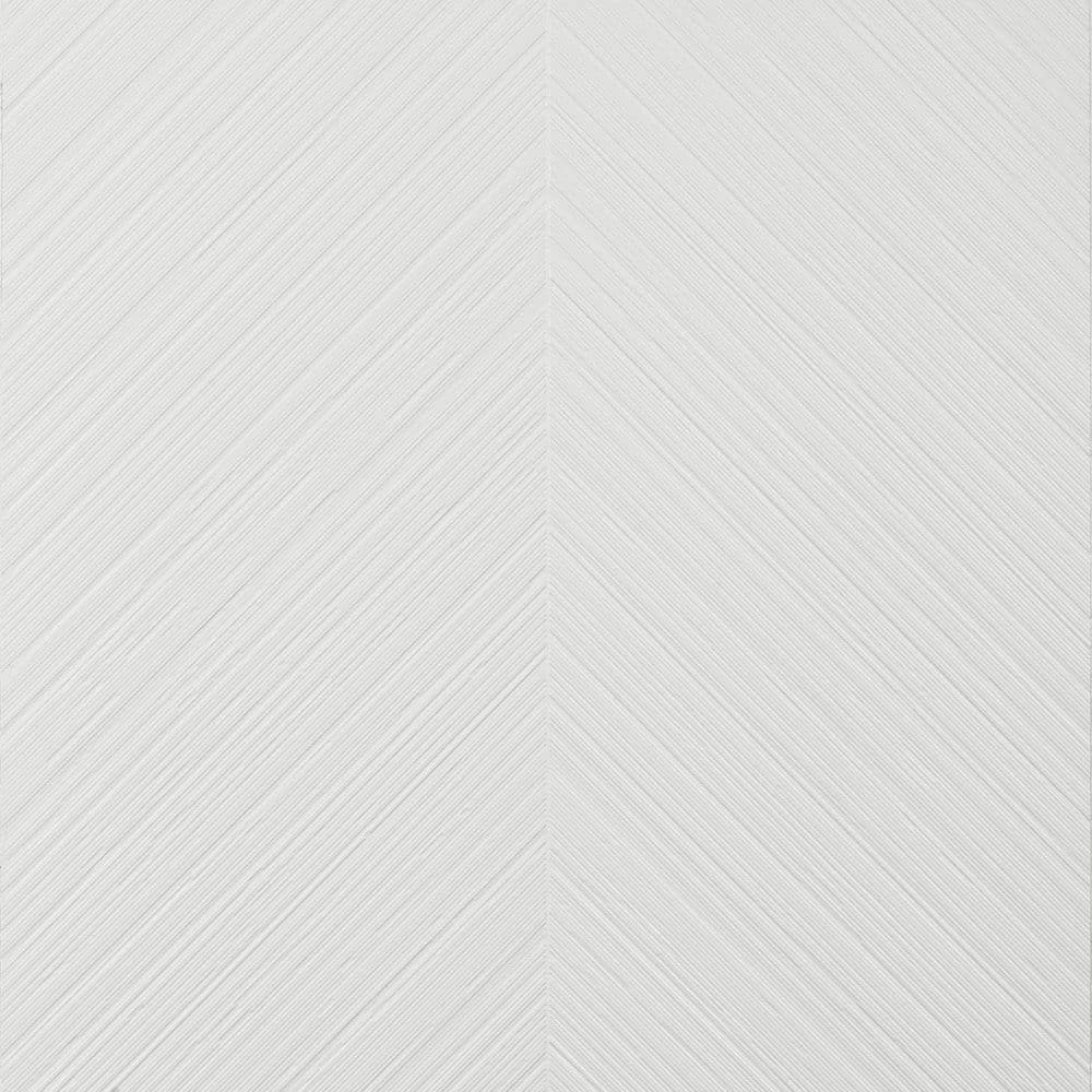 Ivy Hill Tile Alabaster Arrow White 17.72 in. x 47.25 in. Textured ...