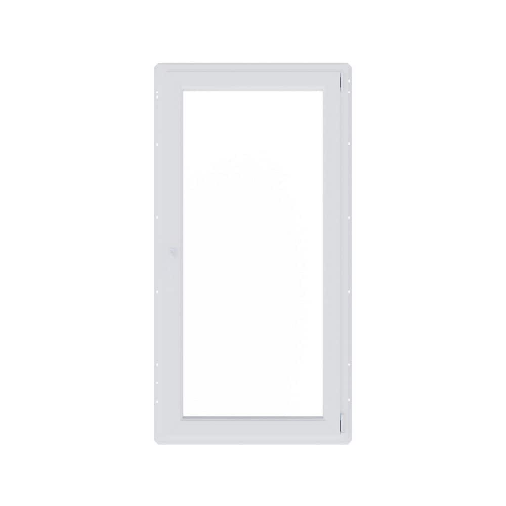TAFCO WINDOWS 30 in. x 60 in. White Right-Hand Double-Pane Insulated ...