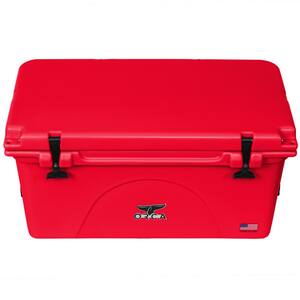 TUNES2GO KoolMax 40 Qt. Red Wheeled Cooler, Bluetooth PA System and ...