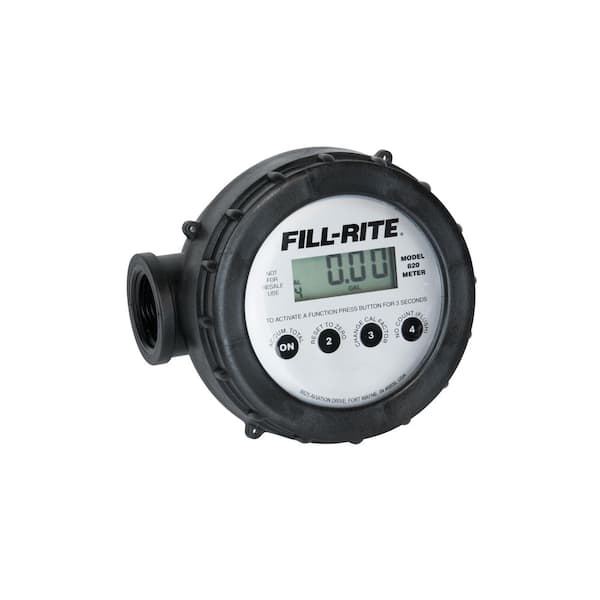 FILL-RITE 2 GPM - 20 GPM Digital Fuel Transfer Meter (Utility Accessory ...