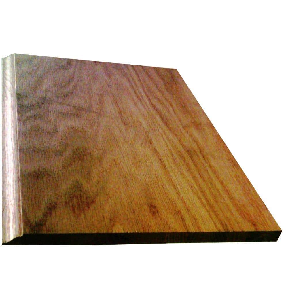 7/16 in. x 9-1/4 in. x 16 ft. Colonial Oak Skirt Board 143221 - The ...