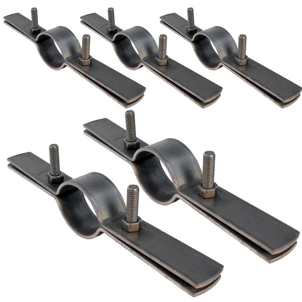 PLUMBFLEX 3 in. Riser Clamp in Uncoated Steel (5-Pack) 03CLRSPL-5 - The ...