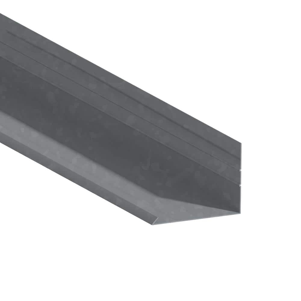 Gibraltar Building Products 4 in. x 5 in. x 10 ft. Galvanized Steel 90 ...