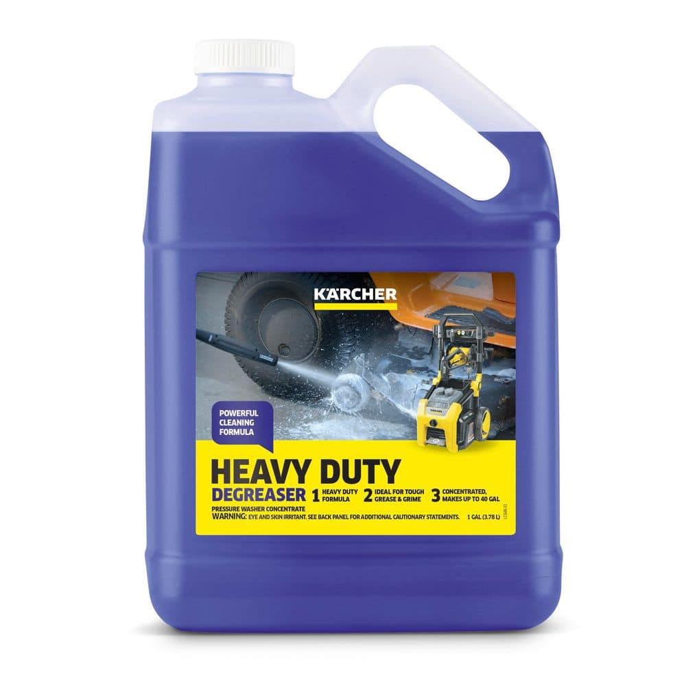 Karcher Heavy Duty Degreaser 1 Gal Pressure Washer Soap 8.760-410.0 ...