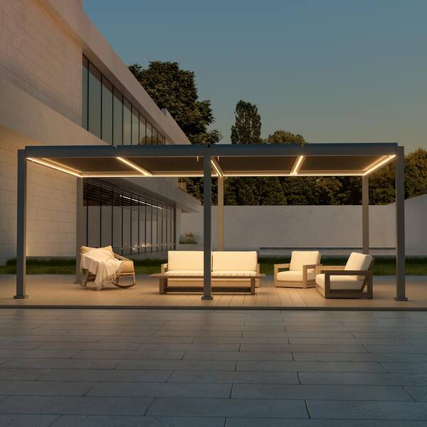 Have a question about Sonkuki 12 ft. x 20 ft. Aluminum Patio Pergola ...