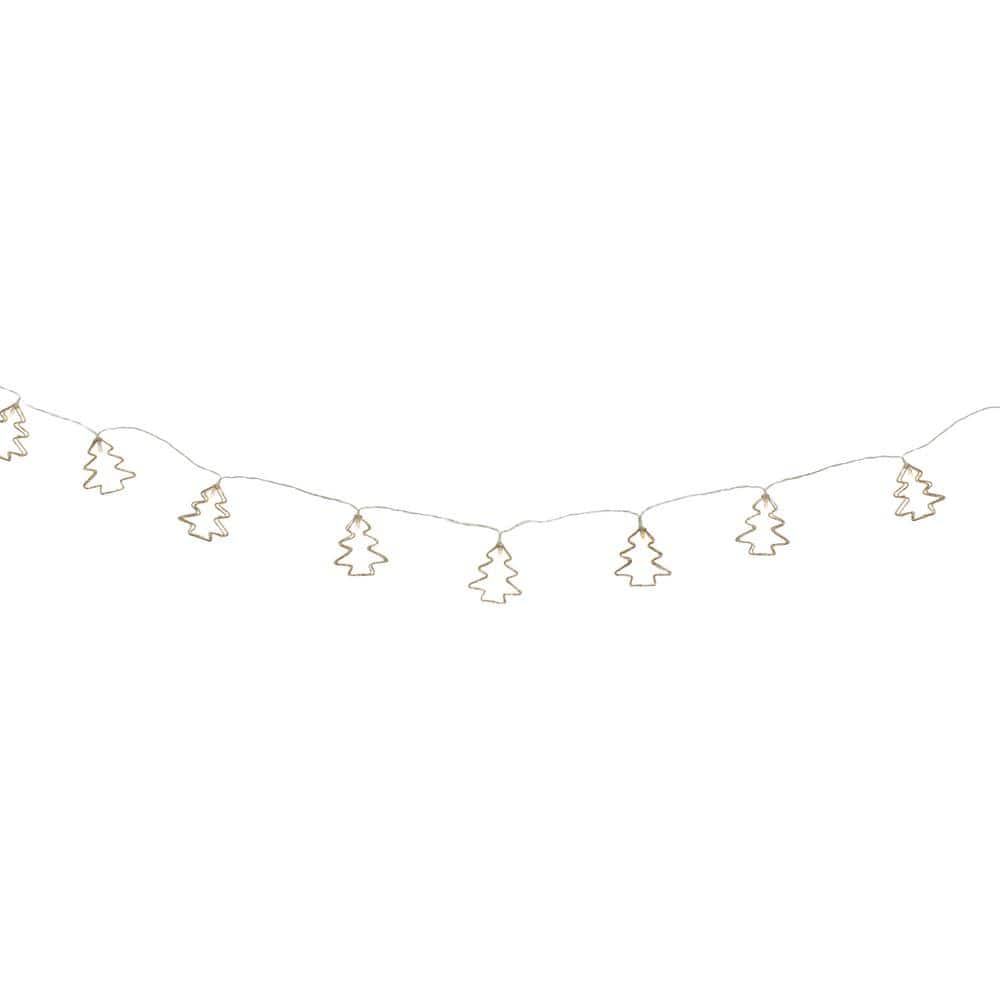 Northlight 4.5 ft. 10-Count Constant LED Mini Neutral White Lights ...