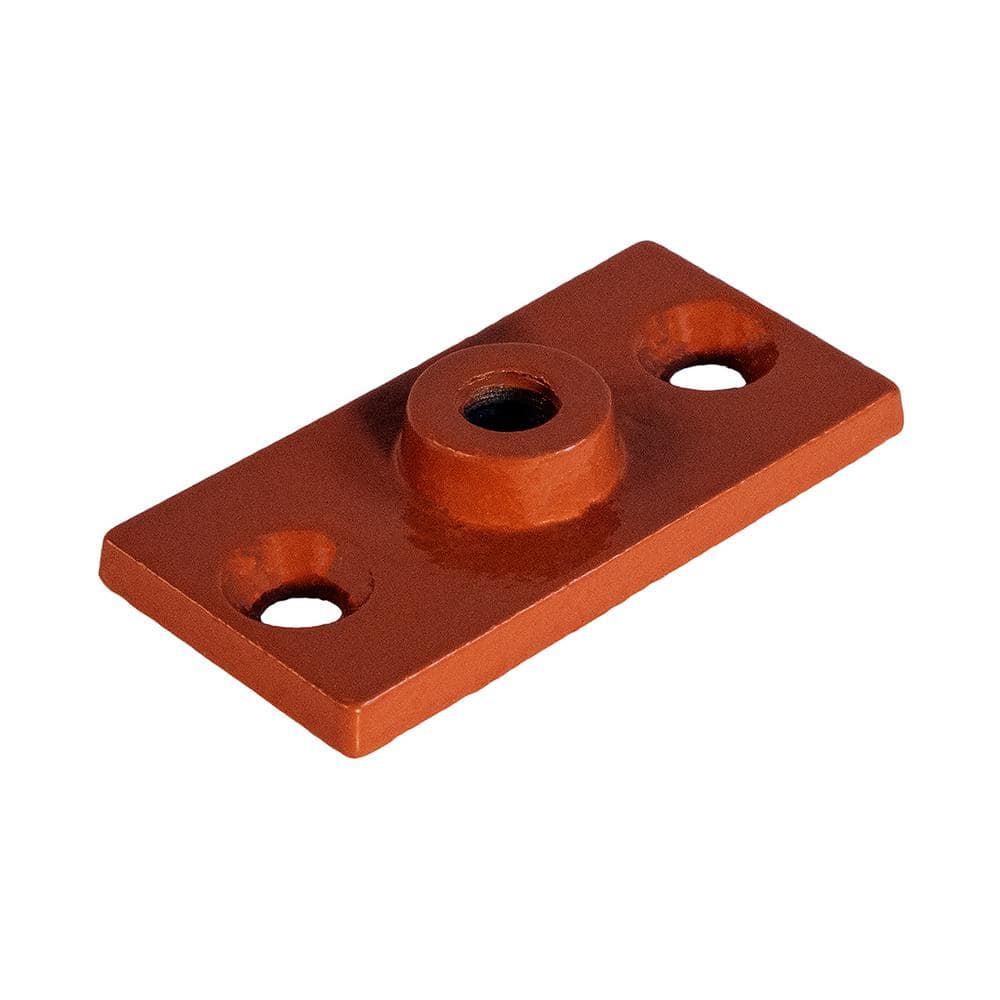 PLUMBFLEX 3/8 in. Rod Hanger Plate in Copper Epoxy Coated Iron for ...