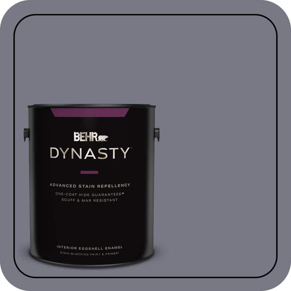 BEHR DYNASTY 1 gal. #N540-5 Infamous One-Coat Hide Eggshell Enamel ...