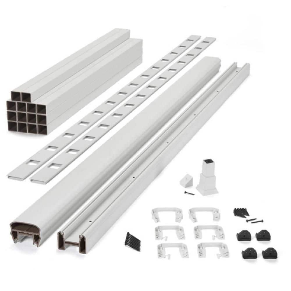 Trex Transcend 6ft. x 42 in. Classic White Composite Horizontal Deck ...