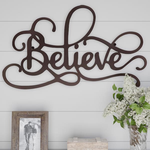 Believe Sign