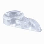 Prime-Line Storm Door Panel Clip, Flush, Clear Acrylic (8-pack) T 8733