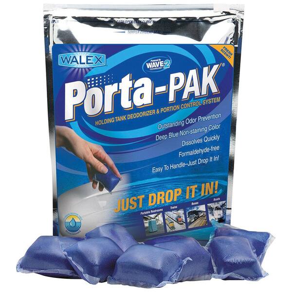 Walex Porta-Pak Holding Tank Deodorizer - Sunglow, (50-Pack) TOI ...