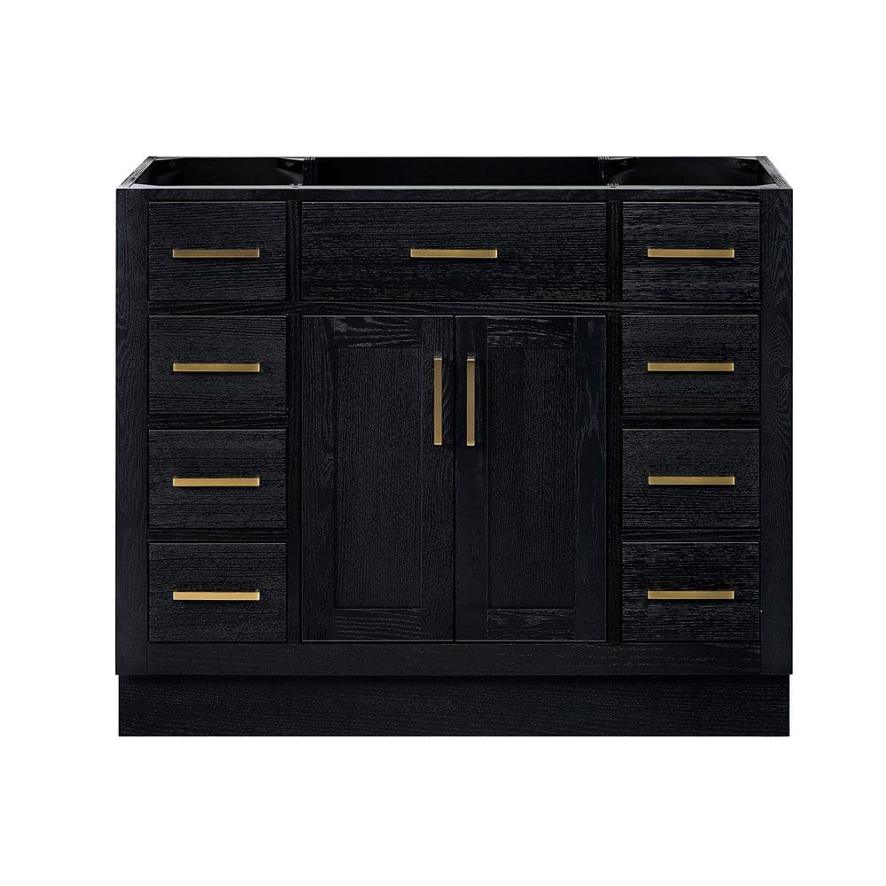 Reviews for ARIEL Hepburn 42 in. Freestanding Bathroom Vanity Cabinet ...