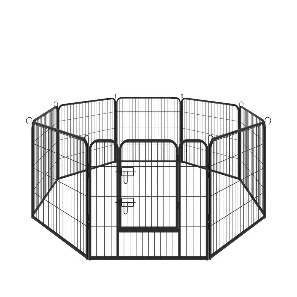 Foobrues Iron Pet Dog Playpen MAR230347P - The Home Depot