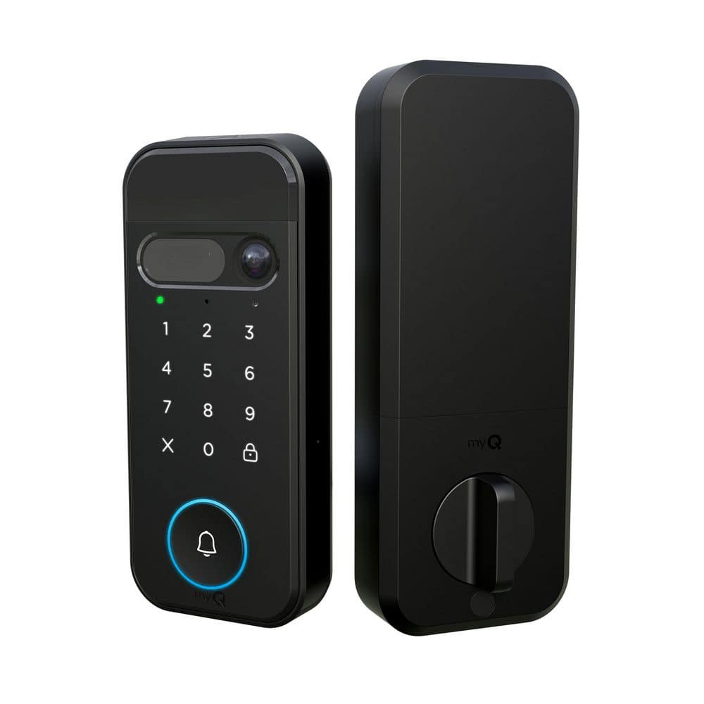 Chamberlain myQ Secure View 3-in-1 Smart Lock, Fingerprint, PIN, App ...