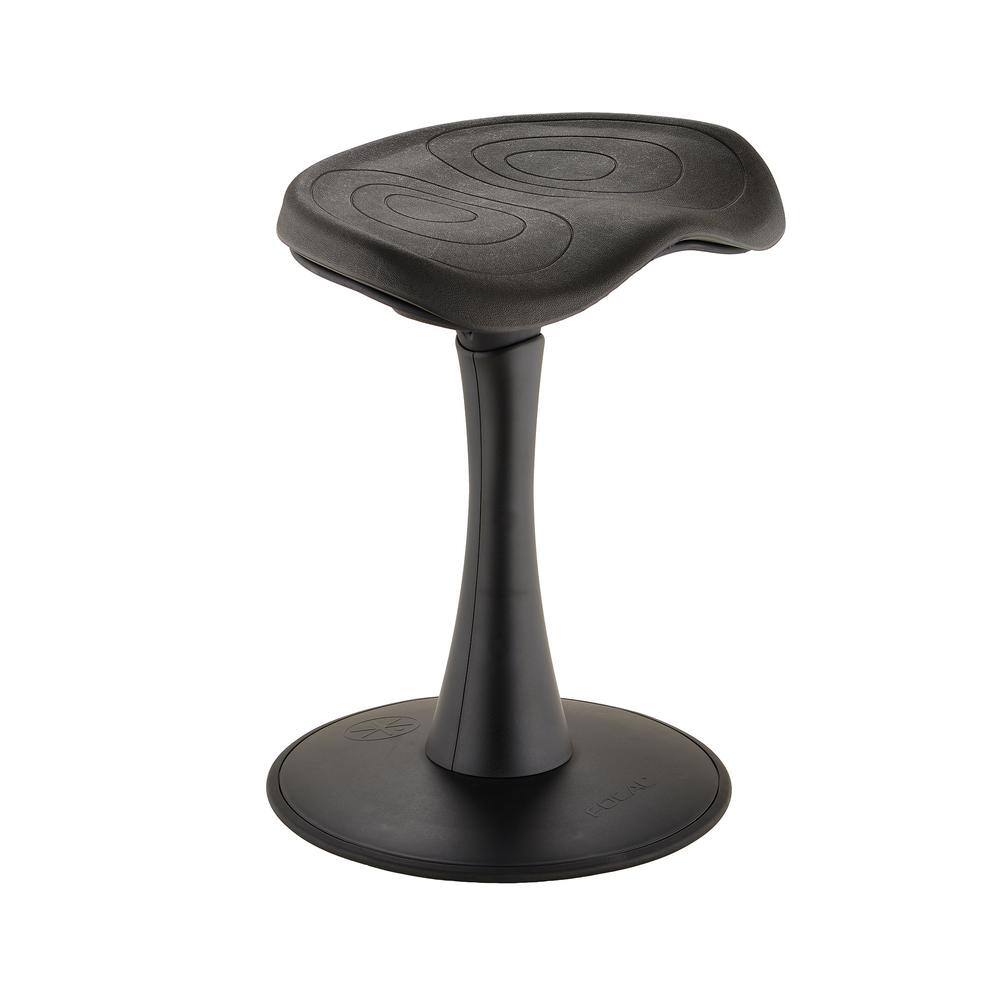 Safco Fidget Active 18 in. Black Stool 2271BL - The Home Depot