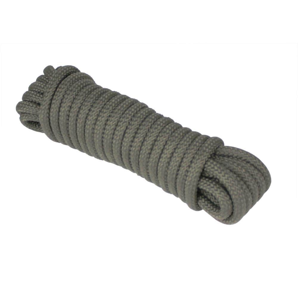 Extreme Max 16-Strand Diamond Braid Utility Rope - 5/8 in. x 50 ft., OD ...