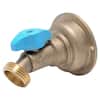 SharkBite 3/4 in. Brass Push-to-Connect x MHT Quarter-Turn No Kink Hose ...