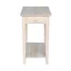 International Concepts Unfinished Storage End Table OT-2214 - The Home ...