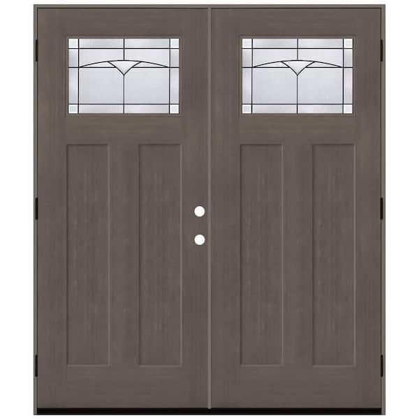 Steves & Sons Regency 72 in. x 80 in. 1/4 TopL Horizon Glass RHOS ...